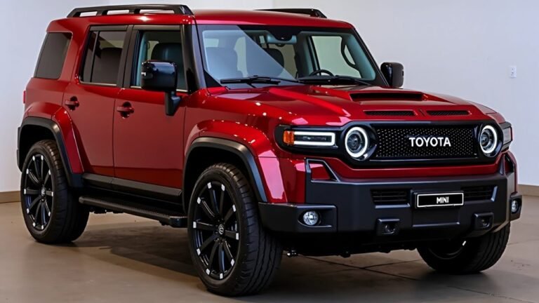 Toyota Mini Land Cruiser FJ 2026 Revealed: Turbo Engine, Rugged Design ...